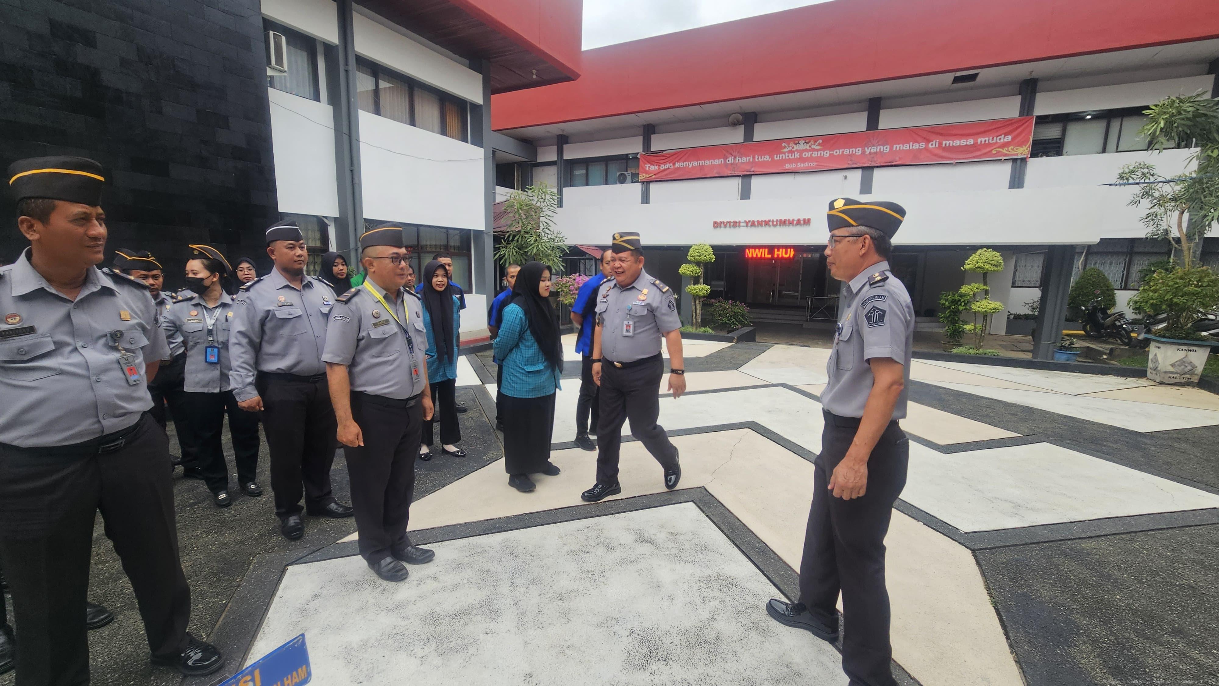 Kanwil Kemenkumham Kaltim Gelar Pemeriksaan Atribut Secara Mendadak, Kadivpas: Seragam dan ...